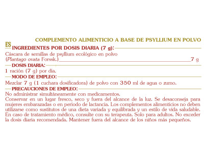 Comprar Semillas de Psyllium | 210g | Powder